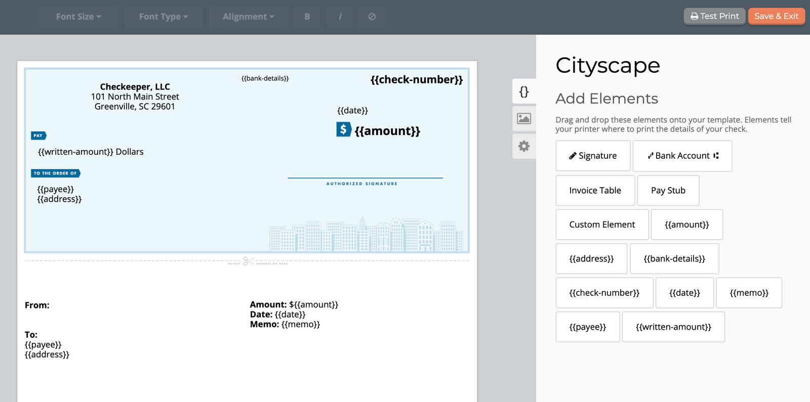 How to Add Your Bank Information to a Check